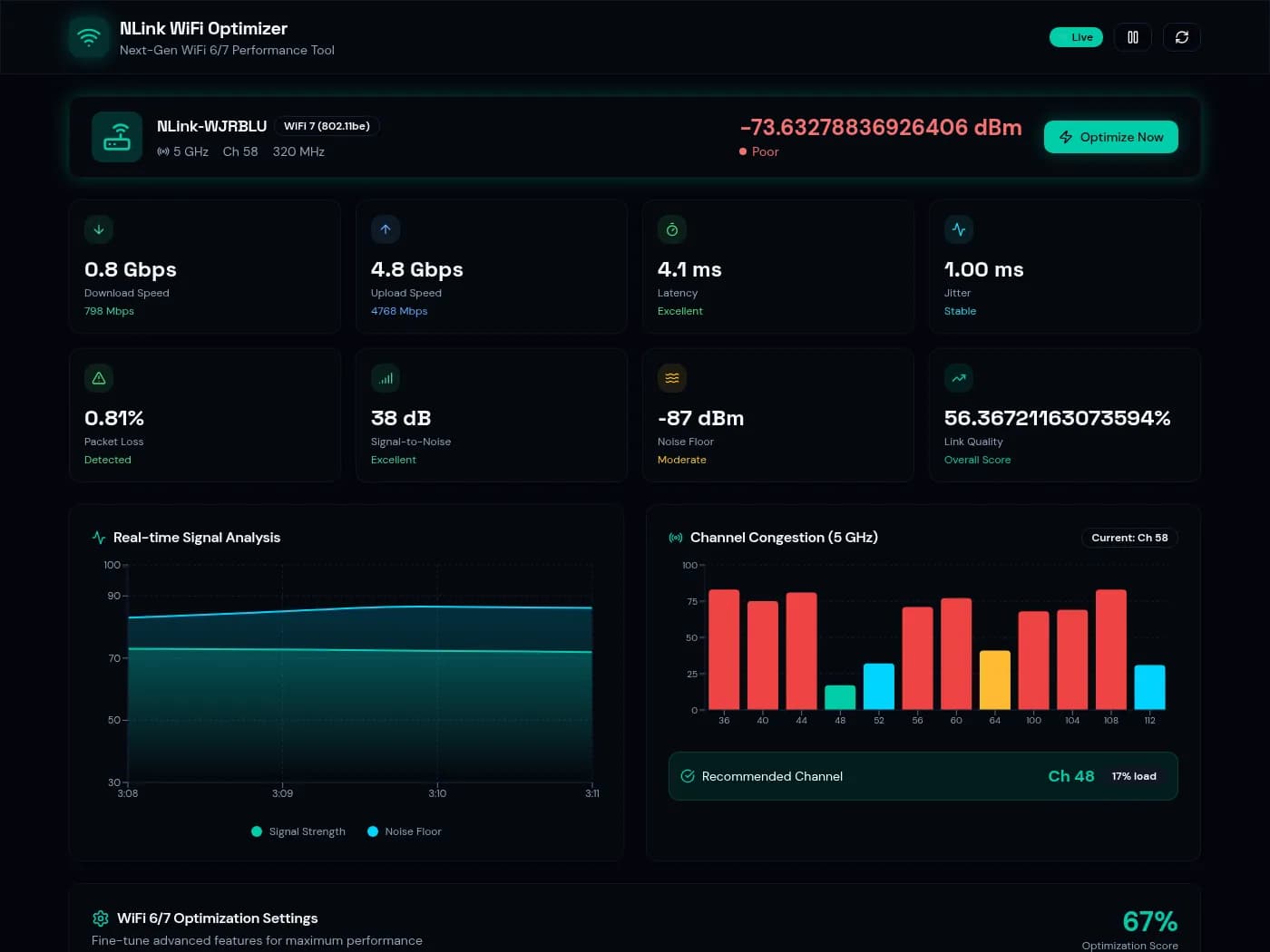 NLink WiFi Optimizer