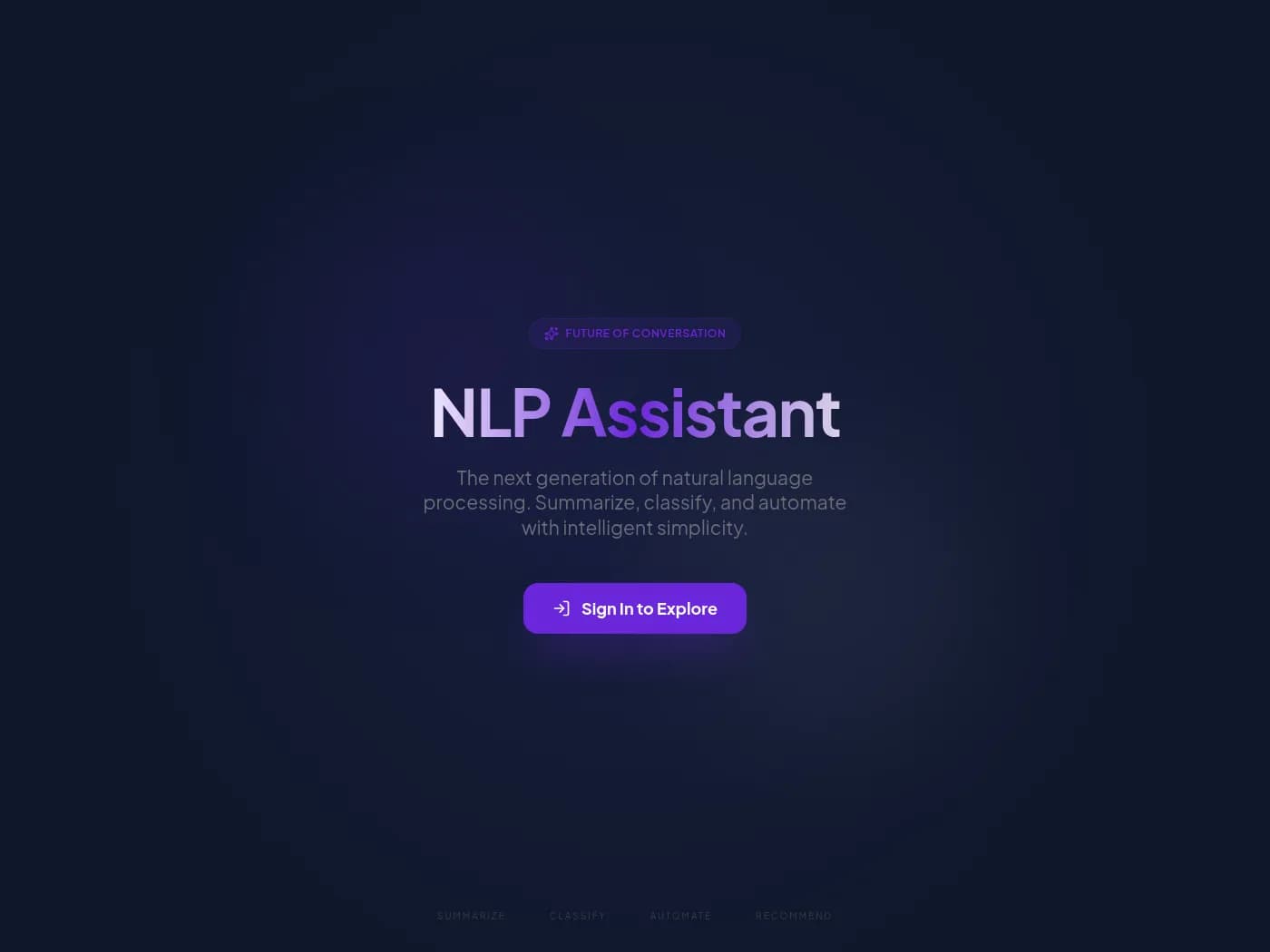 NLP Chat Assistant