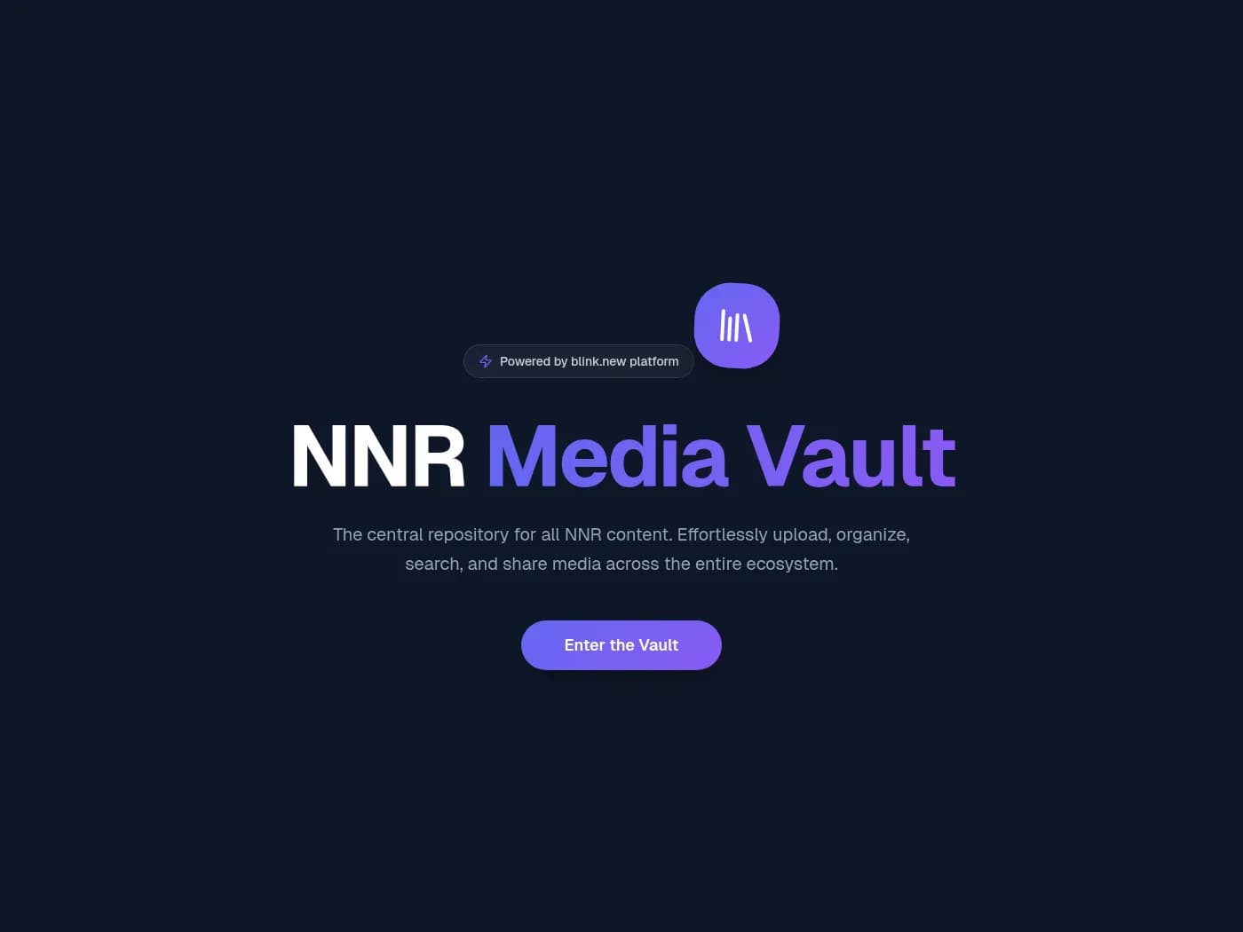 NNR Media Vault
