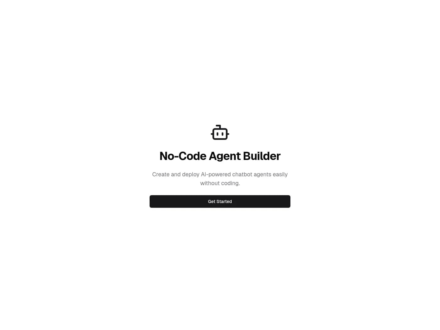 No-Code Agent Builder