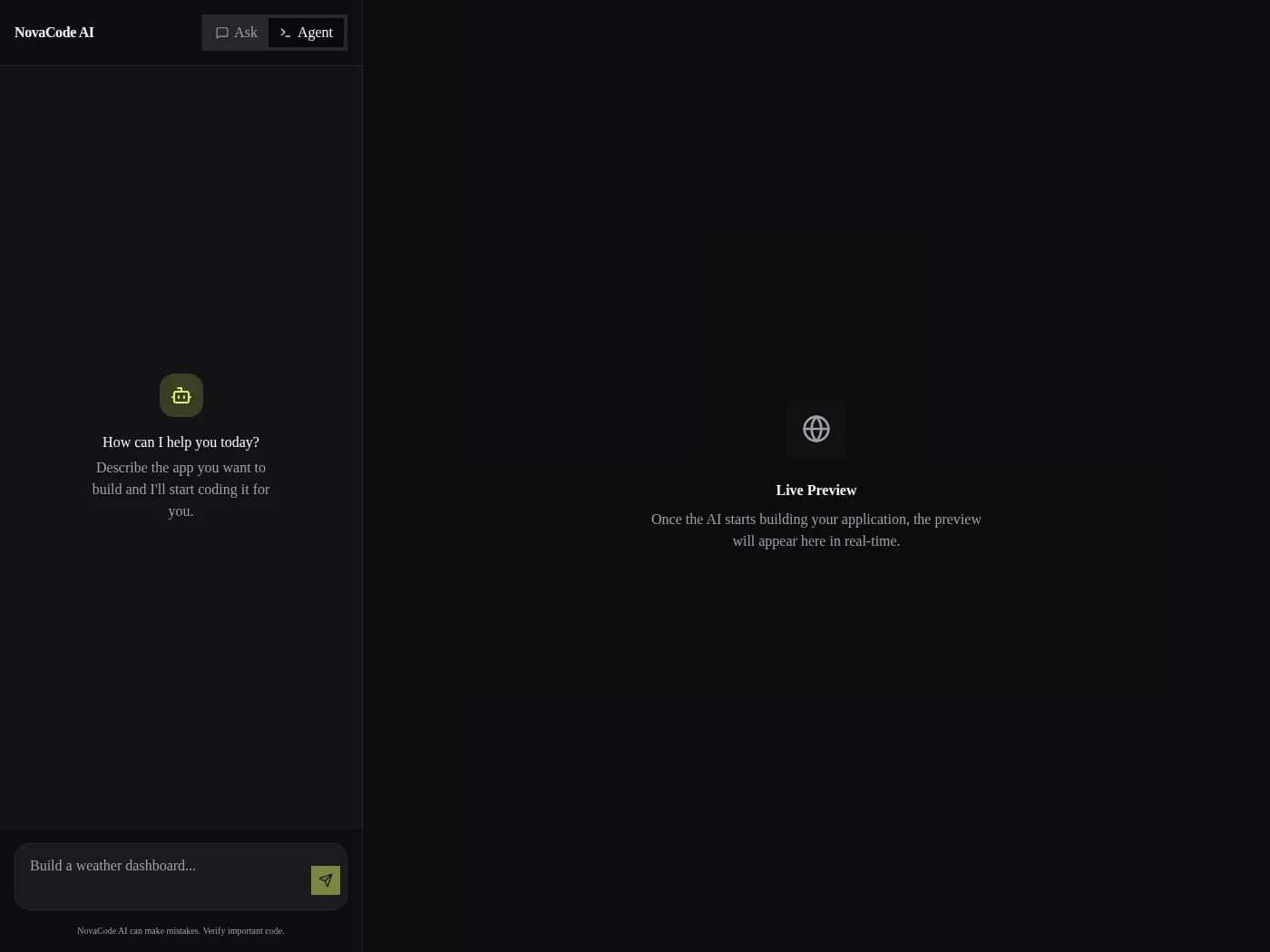 No-Code Site Builder