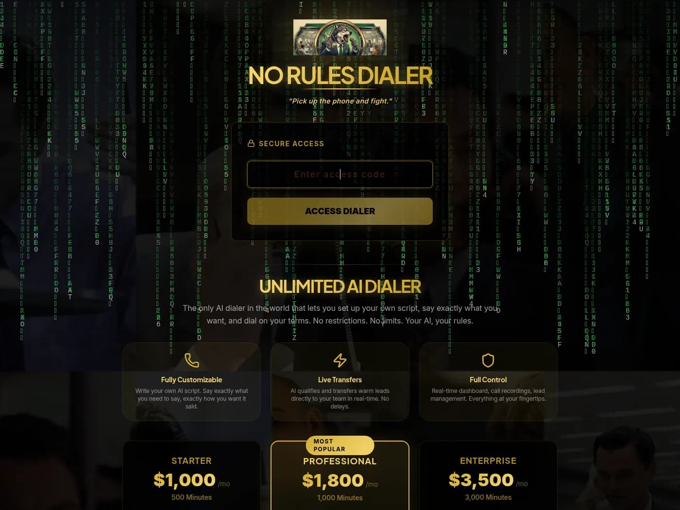 No Rules Dialer Suite