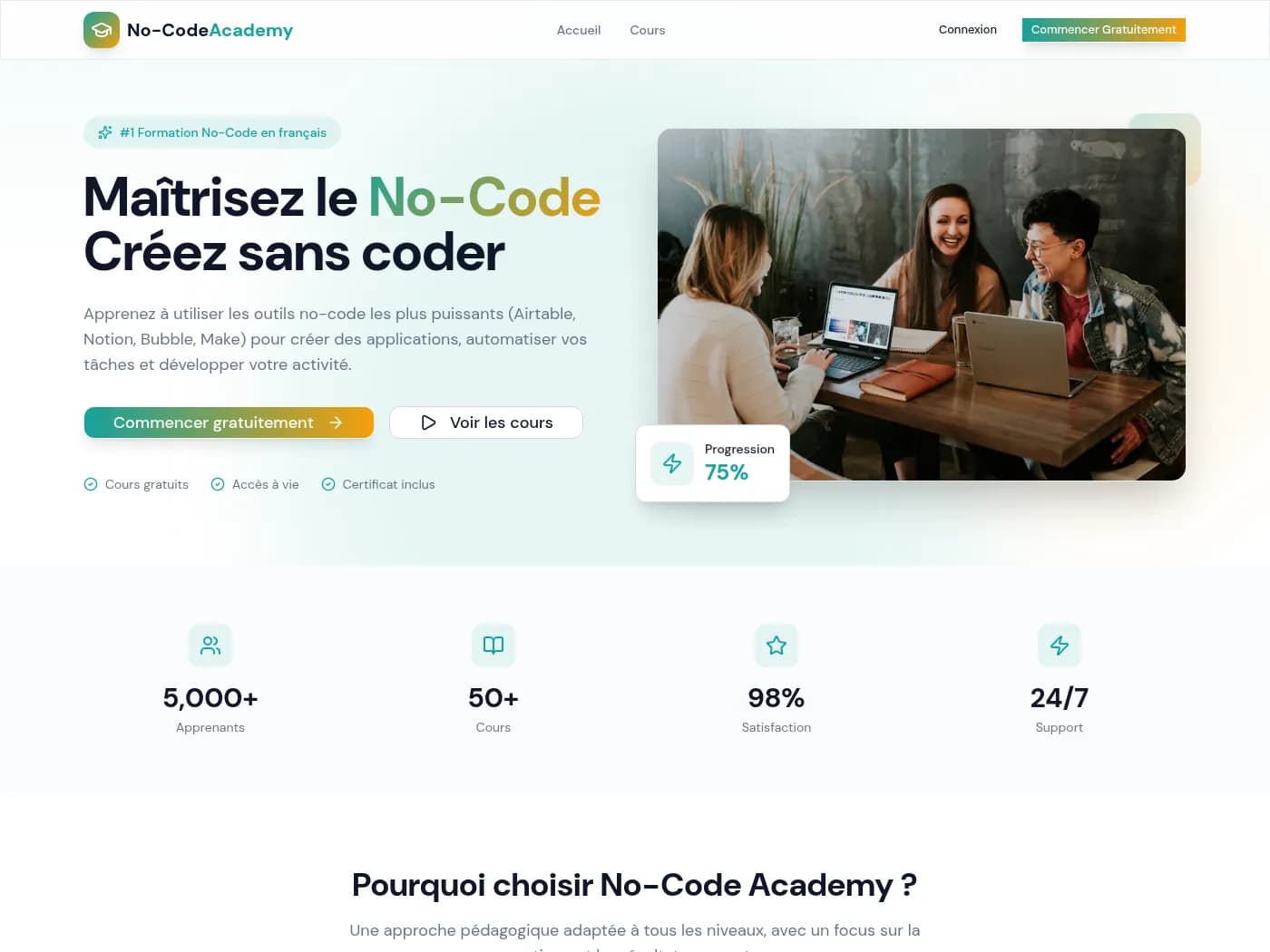 No-Code Academy