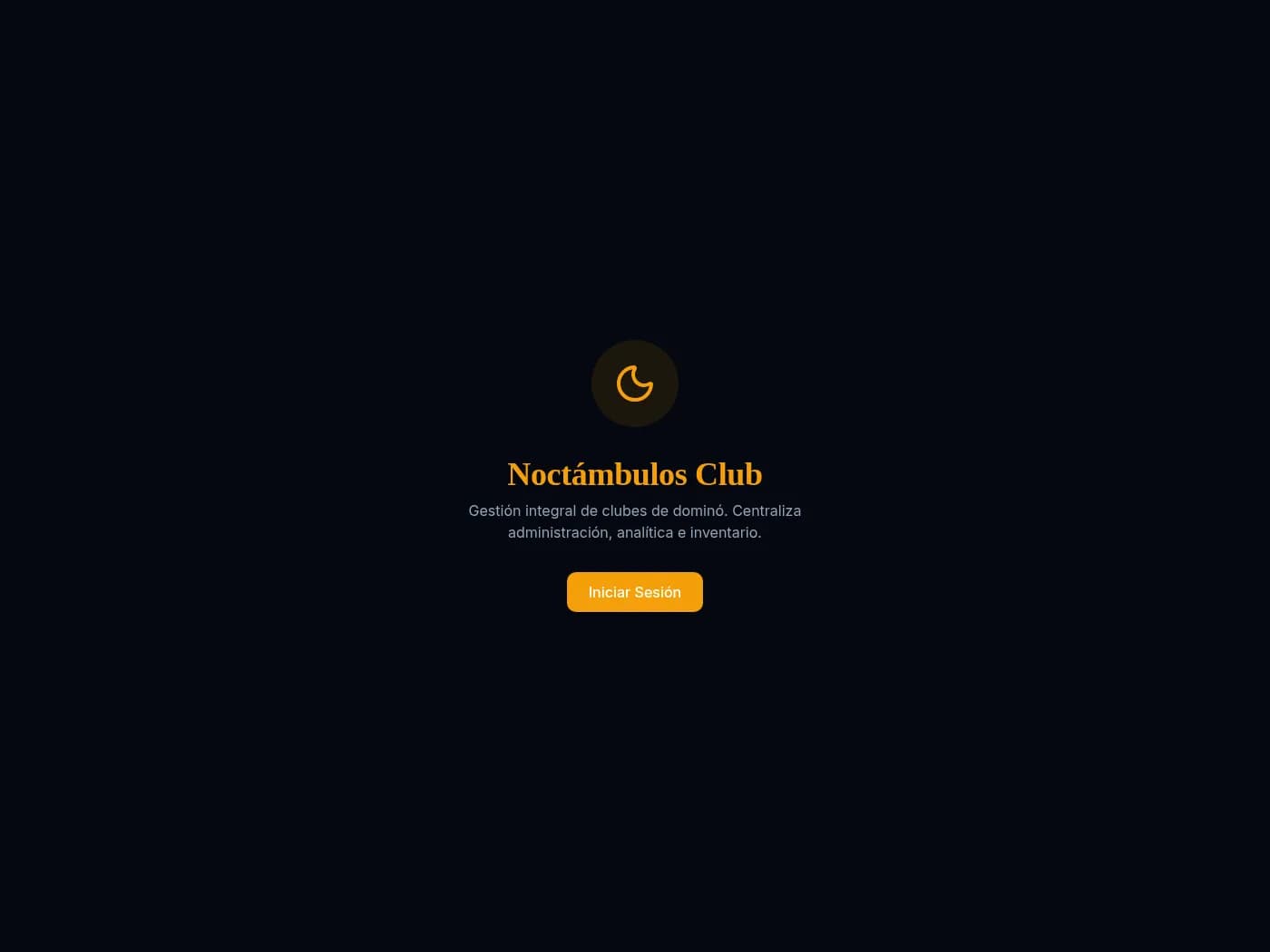 Noctámbulos Club Manager