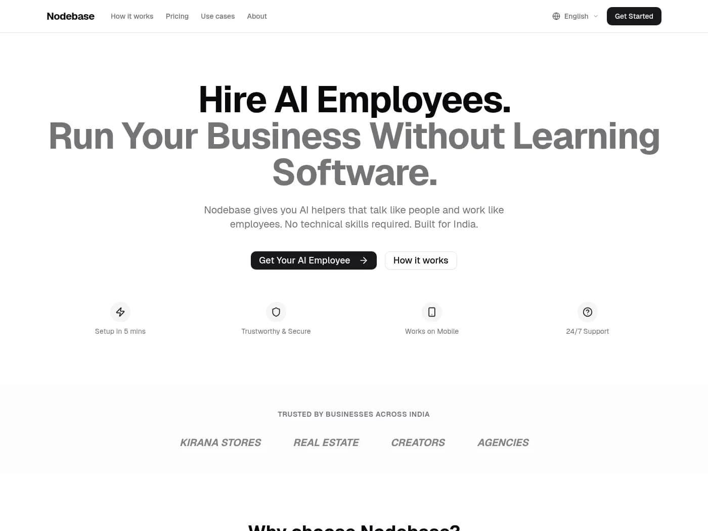 Nodebase Frontend Site