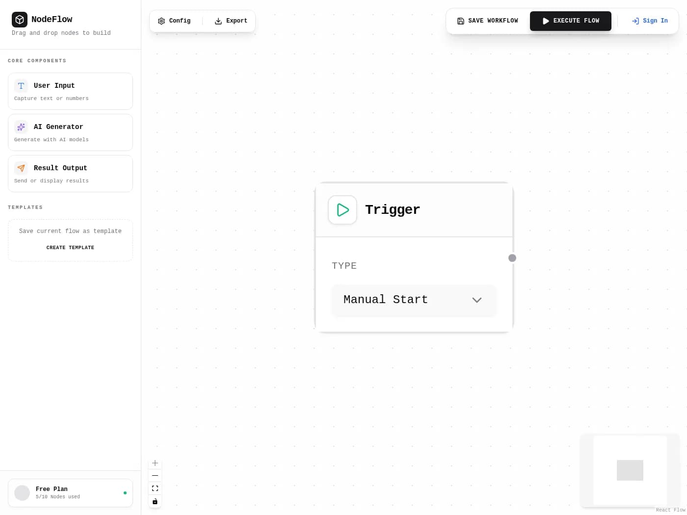 NodeFlow Builder