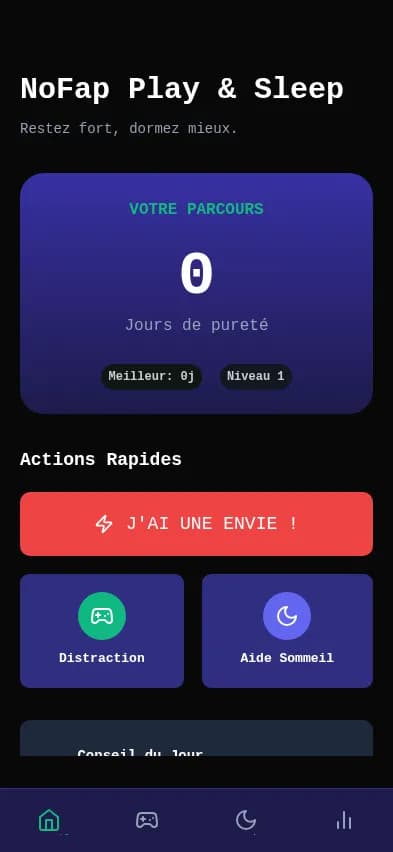 NoFap Play & Sleep