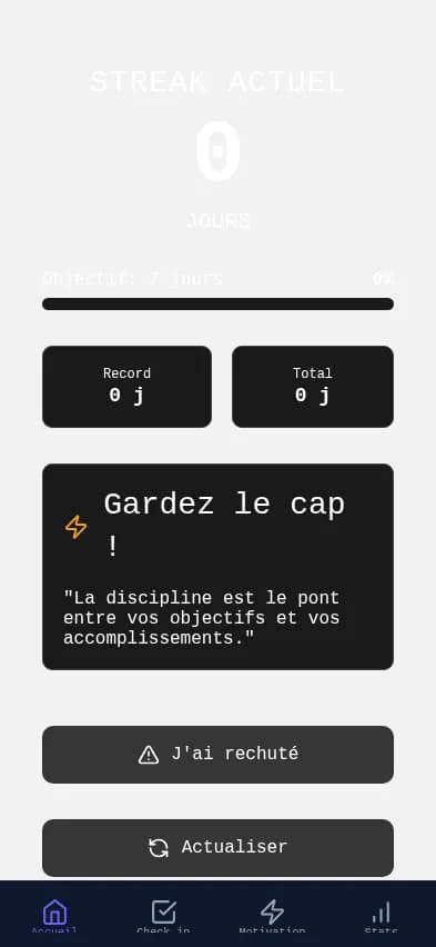 NoFap Tracker