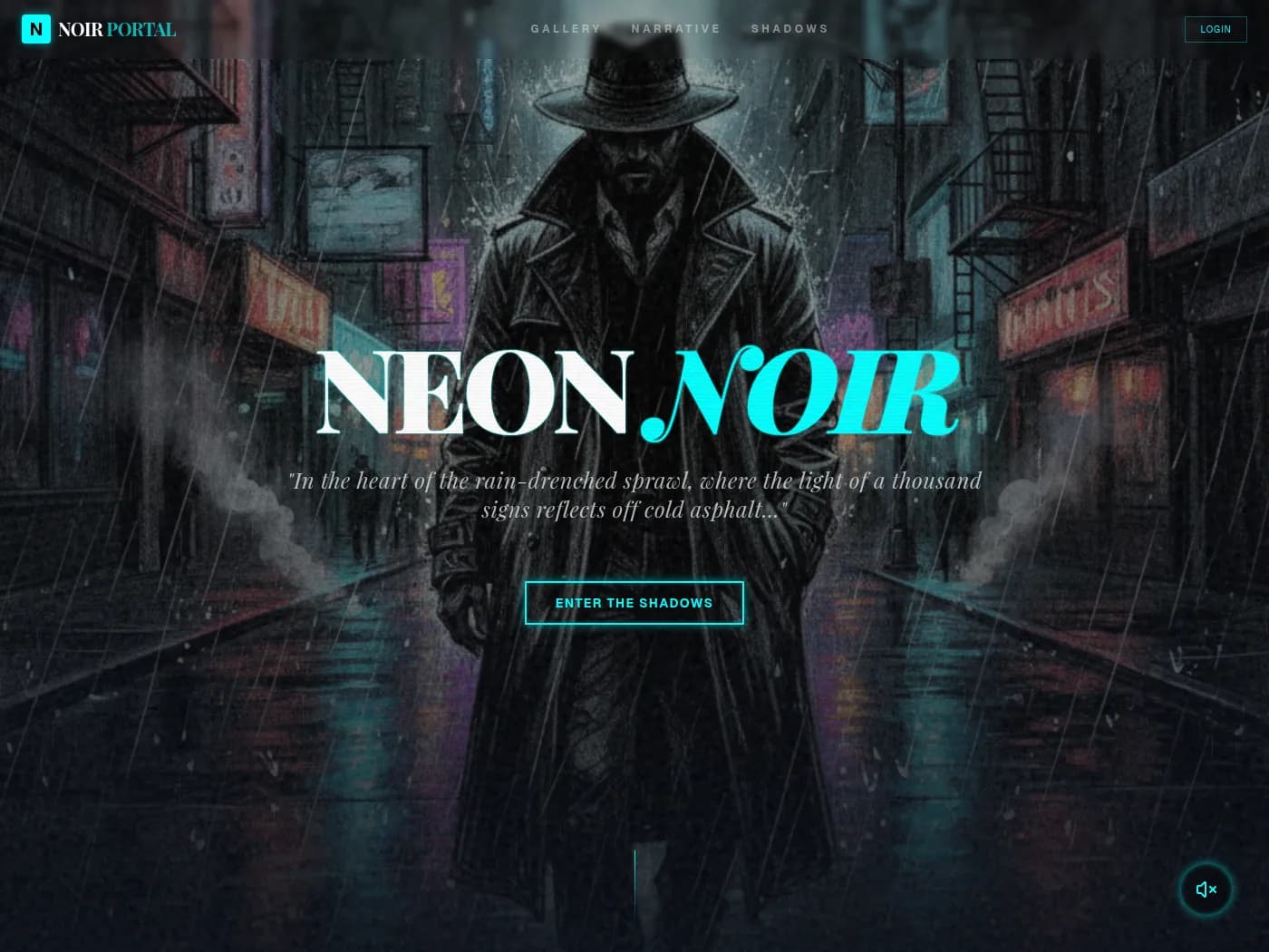 Neon Noir Sketch