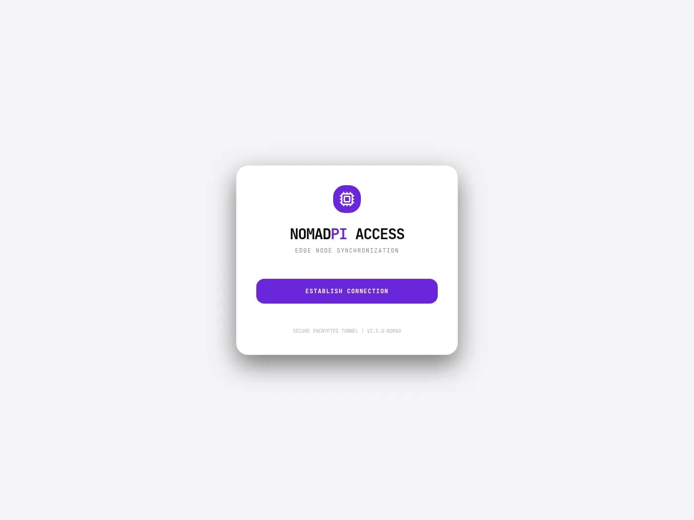 NomadPi NAS Dashboard