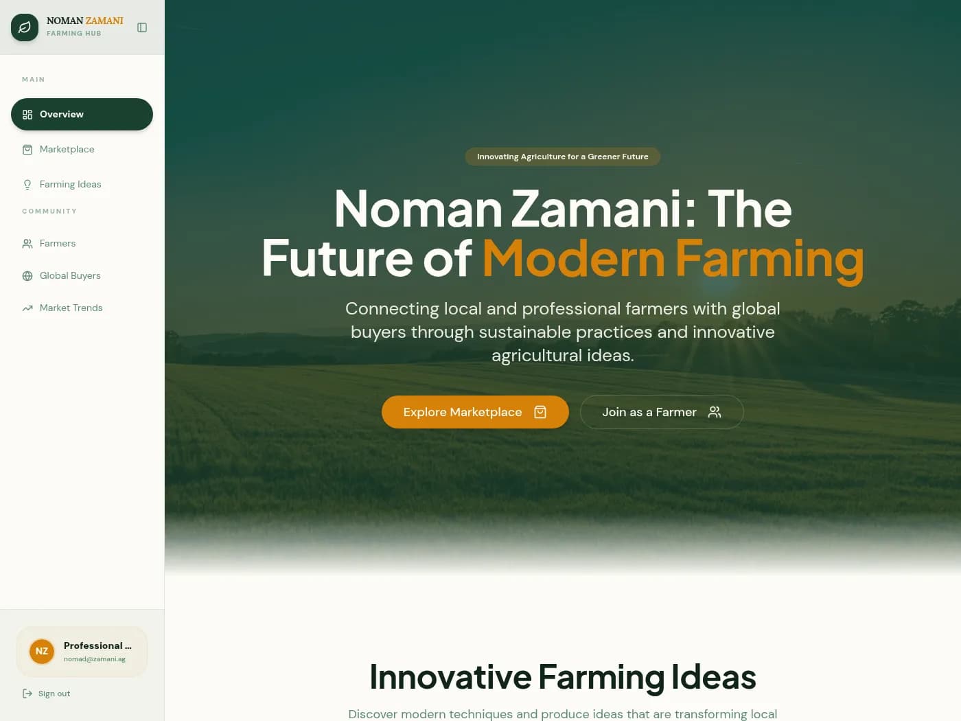 Noman Zamani Farming Hub