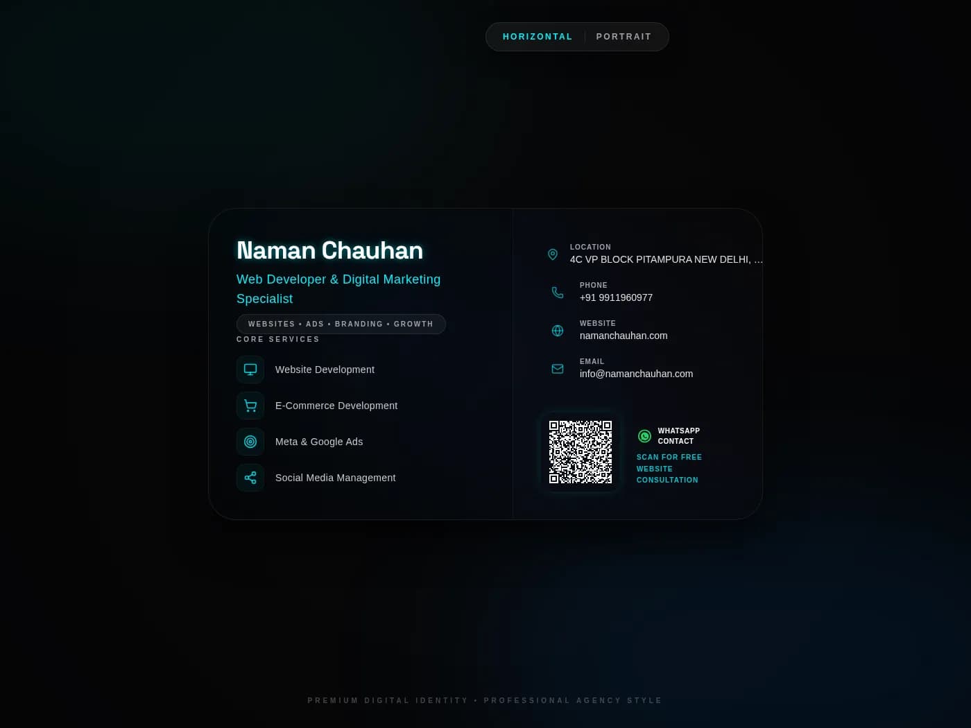 Noni Digital Card