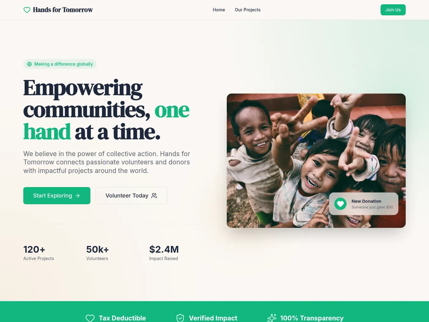 Nonprofit Impact App