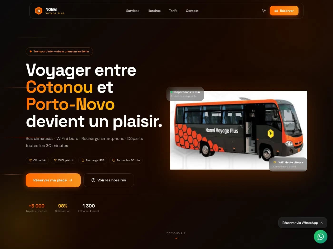 NONVI Voyage Plus UX