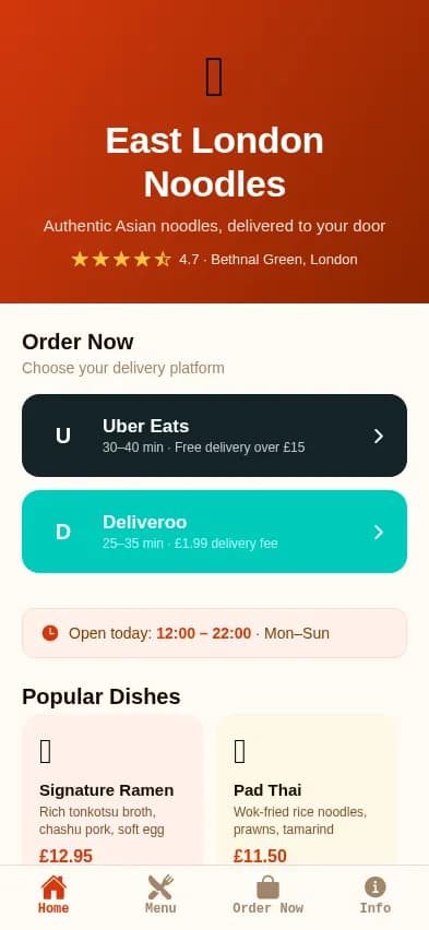 East London Noodles Hub