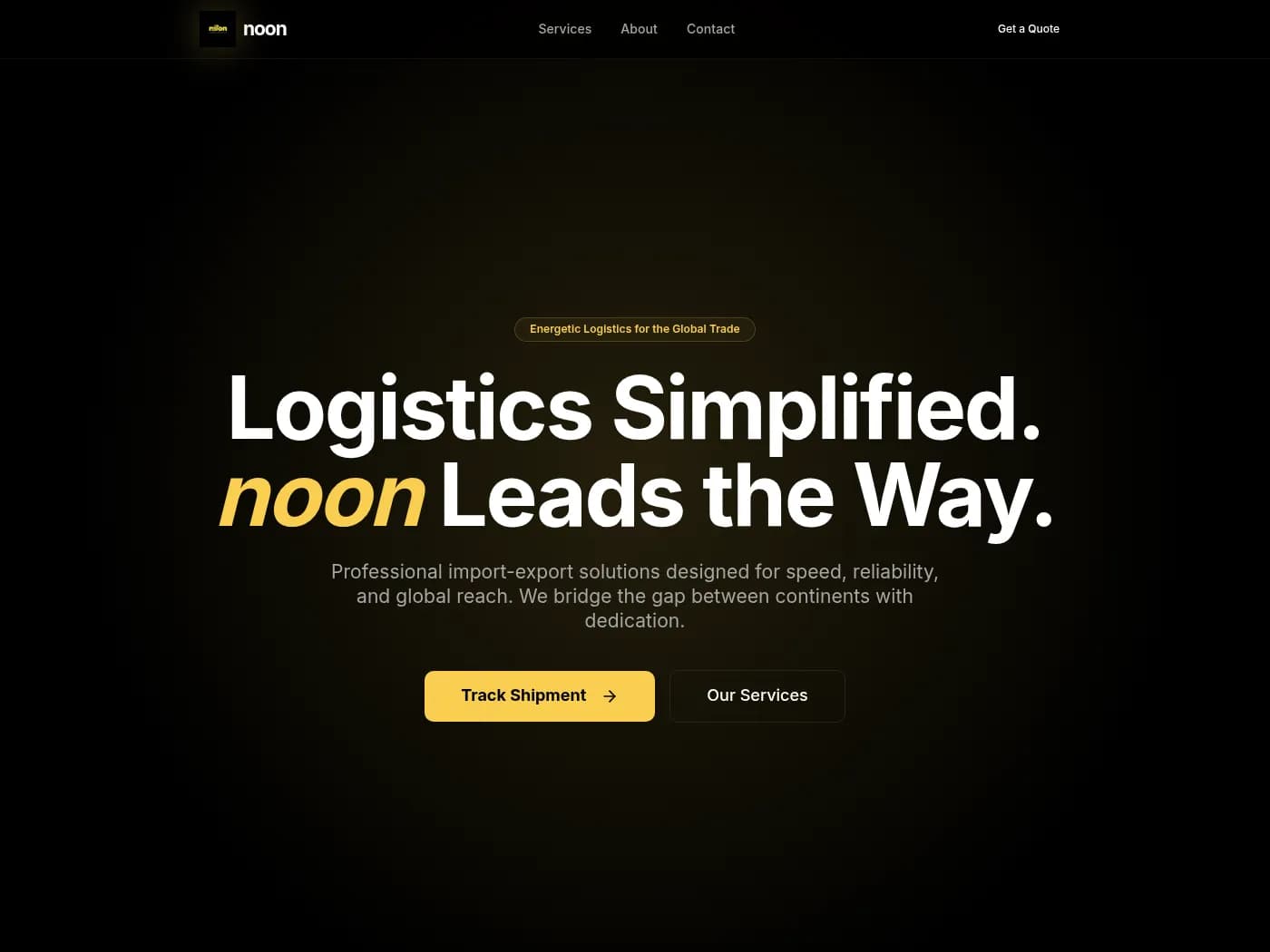 Noon Logistics Logo