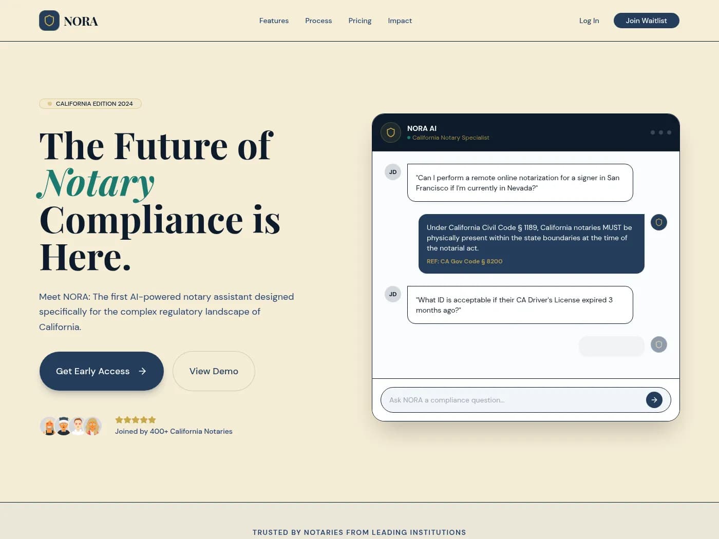NORA Notary Advisor