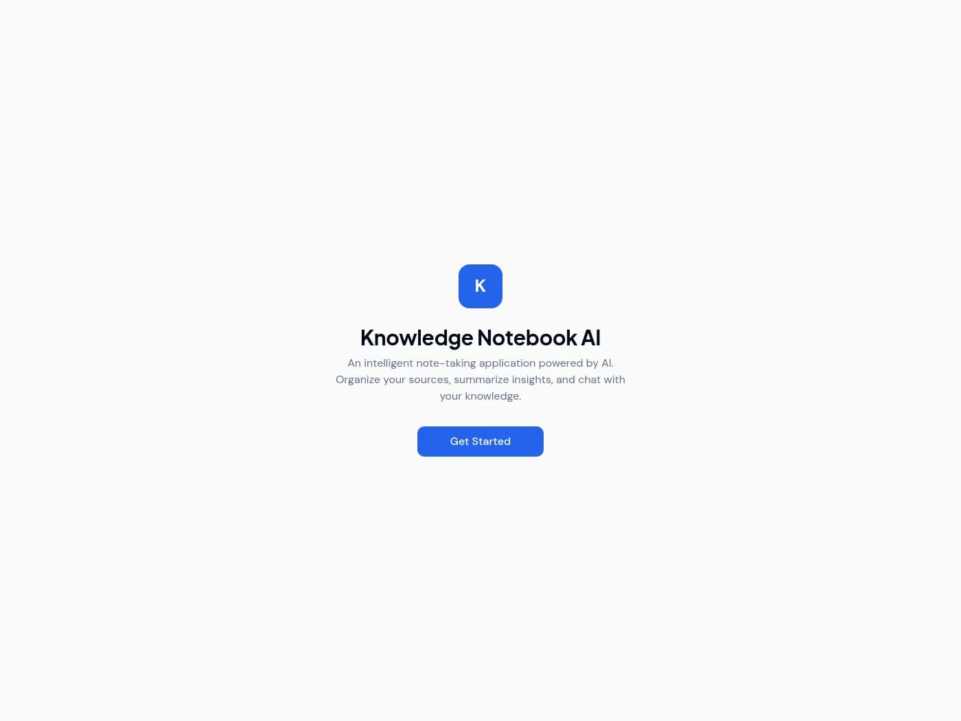 Knowledge Notebook AI