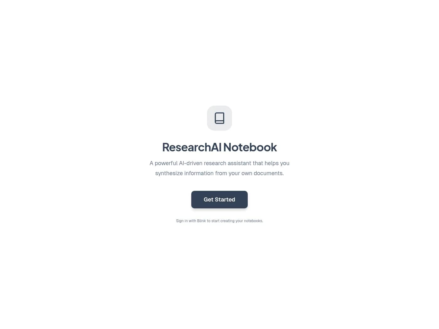 NotebookLM AI Notebook