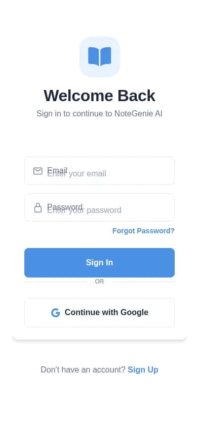 NoteGenie AI
