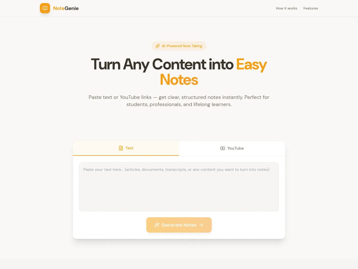 NoteGenie