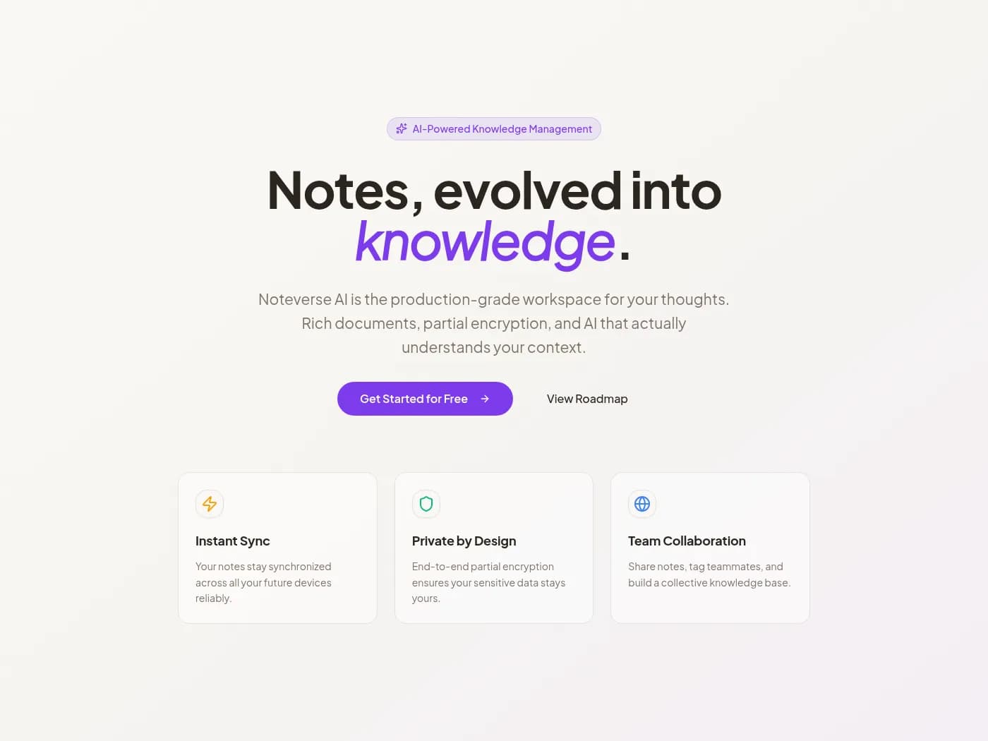 Noteverse AI