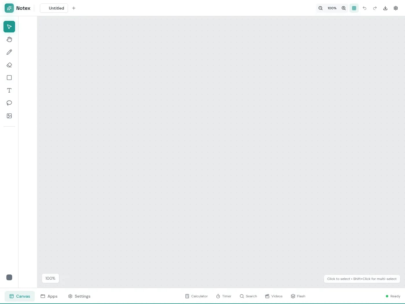 Notex Infinite Canvas
