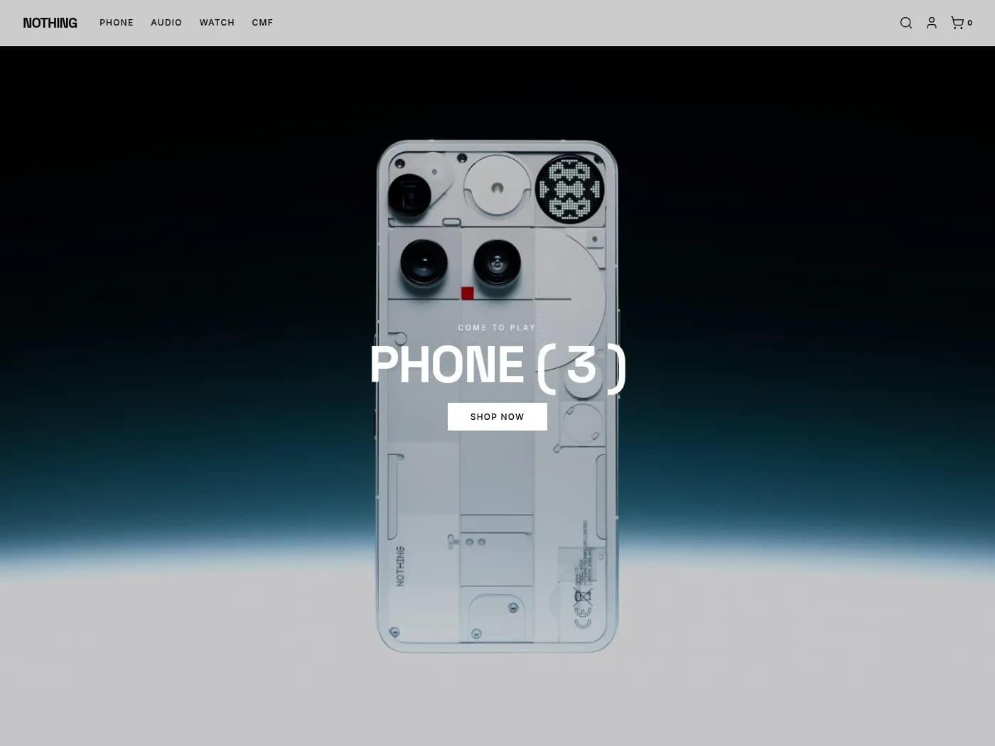 Nothing Site Clone