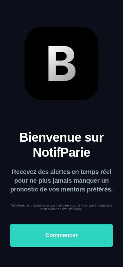 NotifParie Alerts App