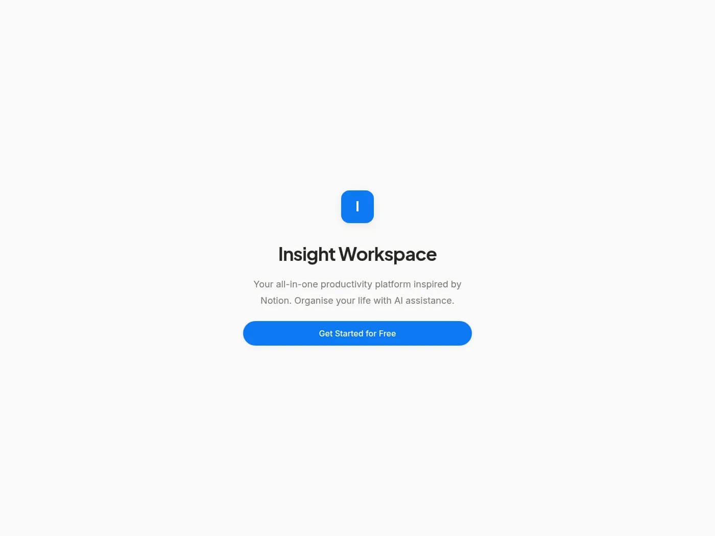 Notion AI Workspace