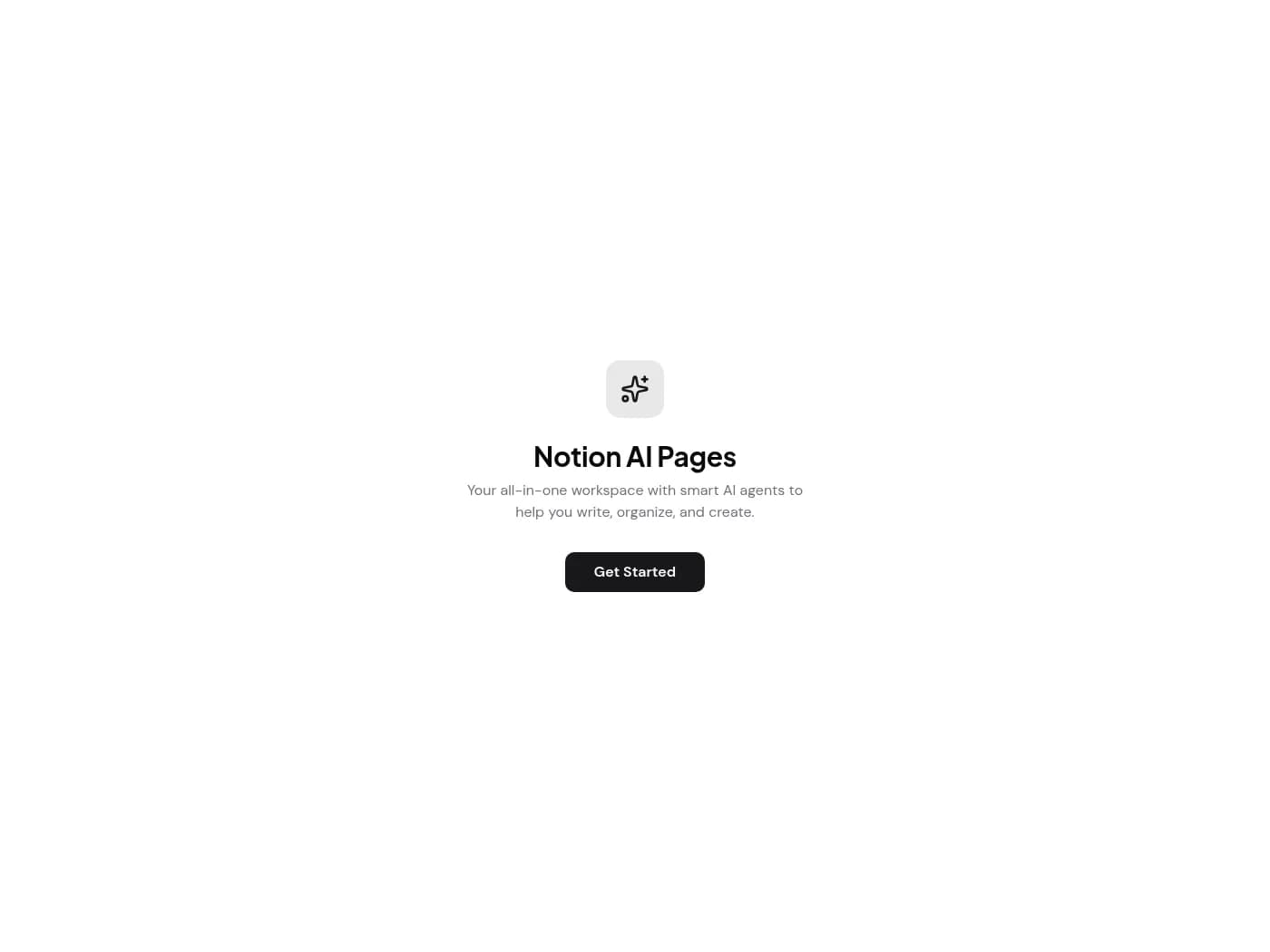 Notion AI Pages