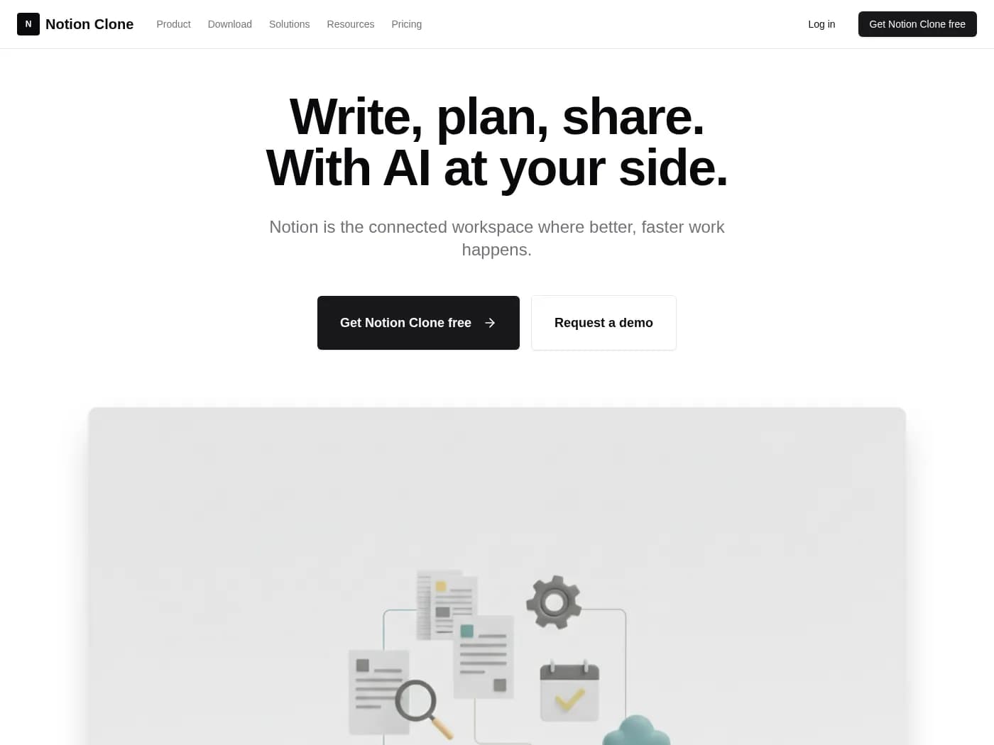 Notion Clone Pro