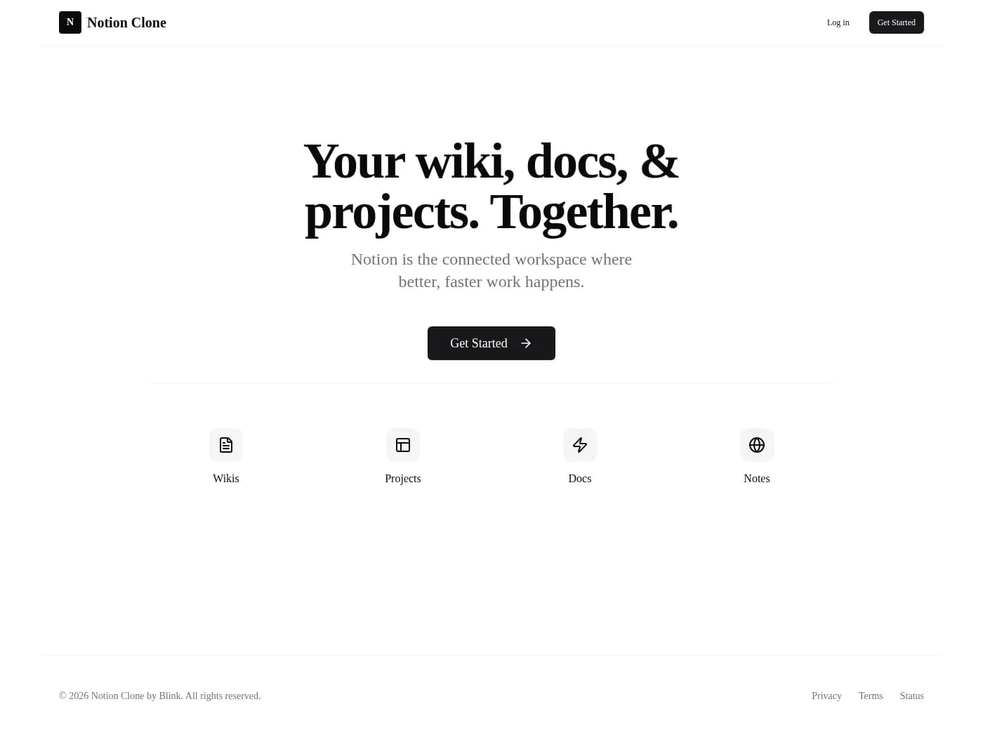 Notion Clone