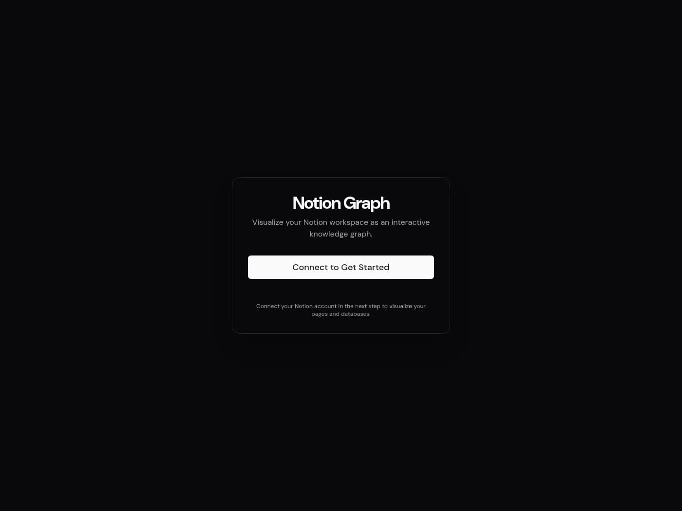 Notion Graph Visualizer