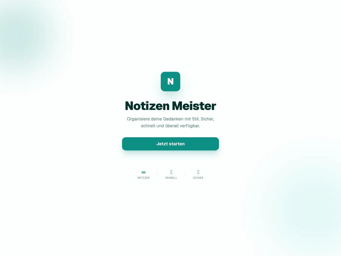 Notizen Meister