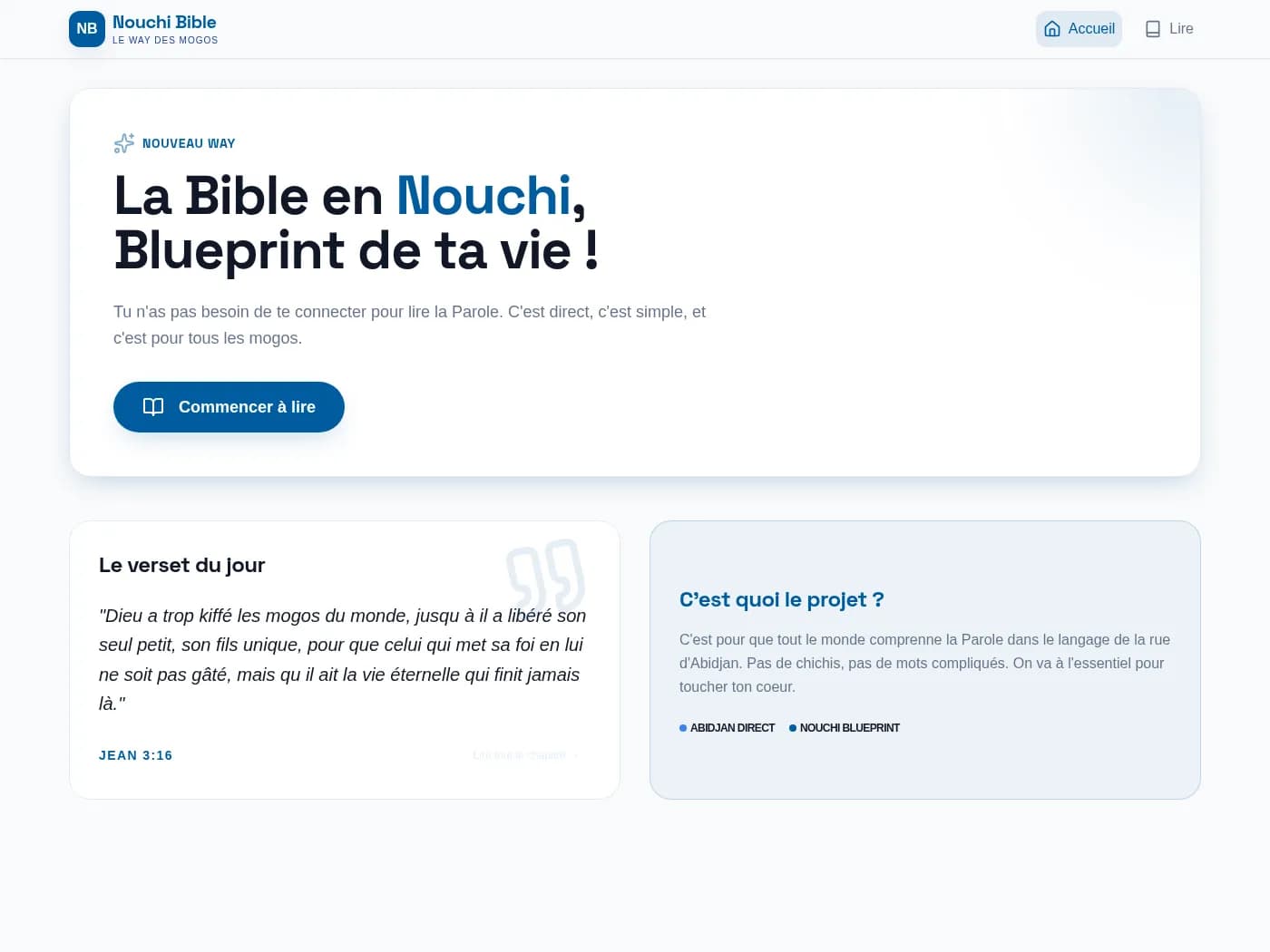 Nouchi Bible Direct