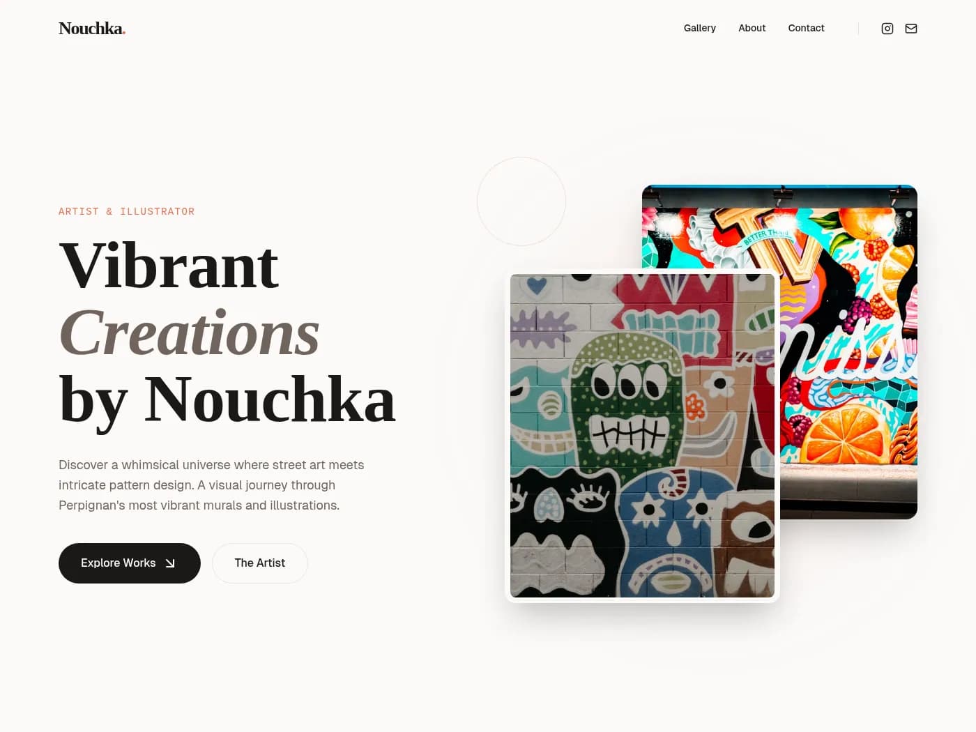 Nouchka Gallery Showcase