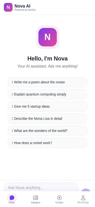 Nova AI Chat Studio