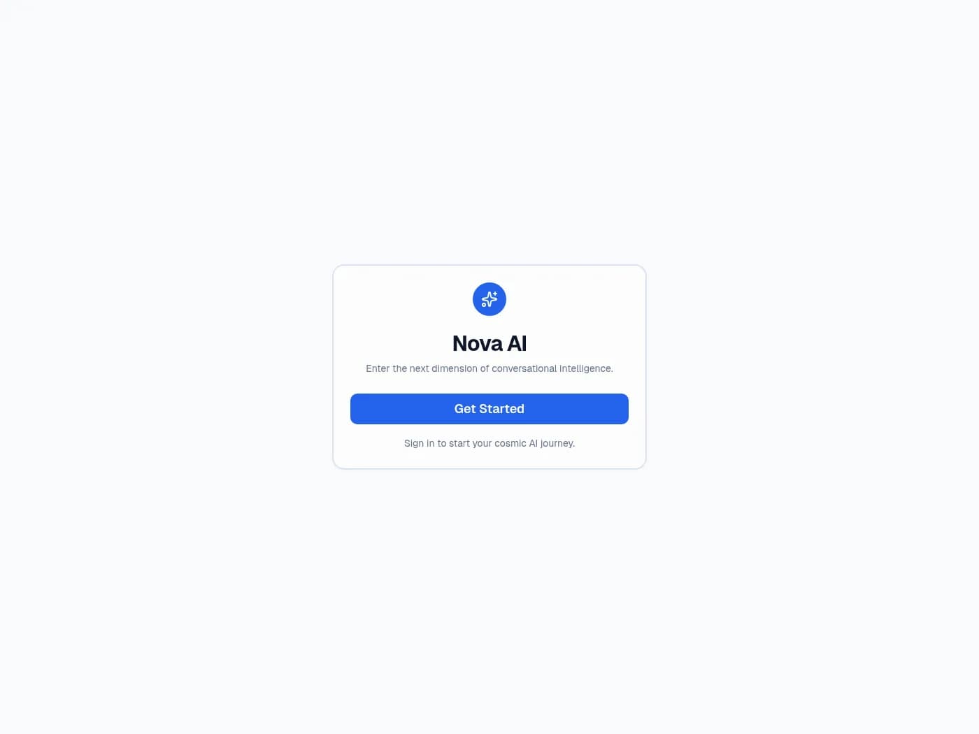 Nova AI Chat Platform