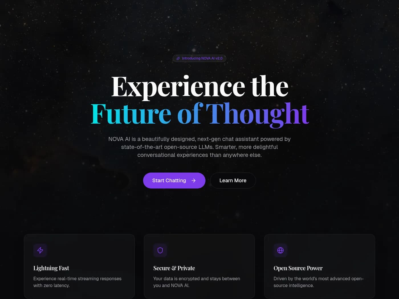 NOVA AI Chat Assistant