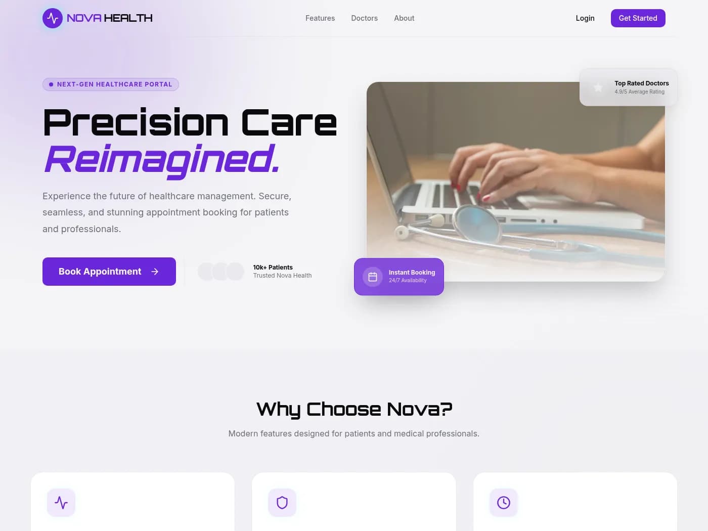 Nova Health Portal