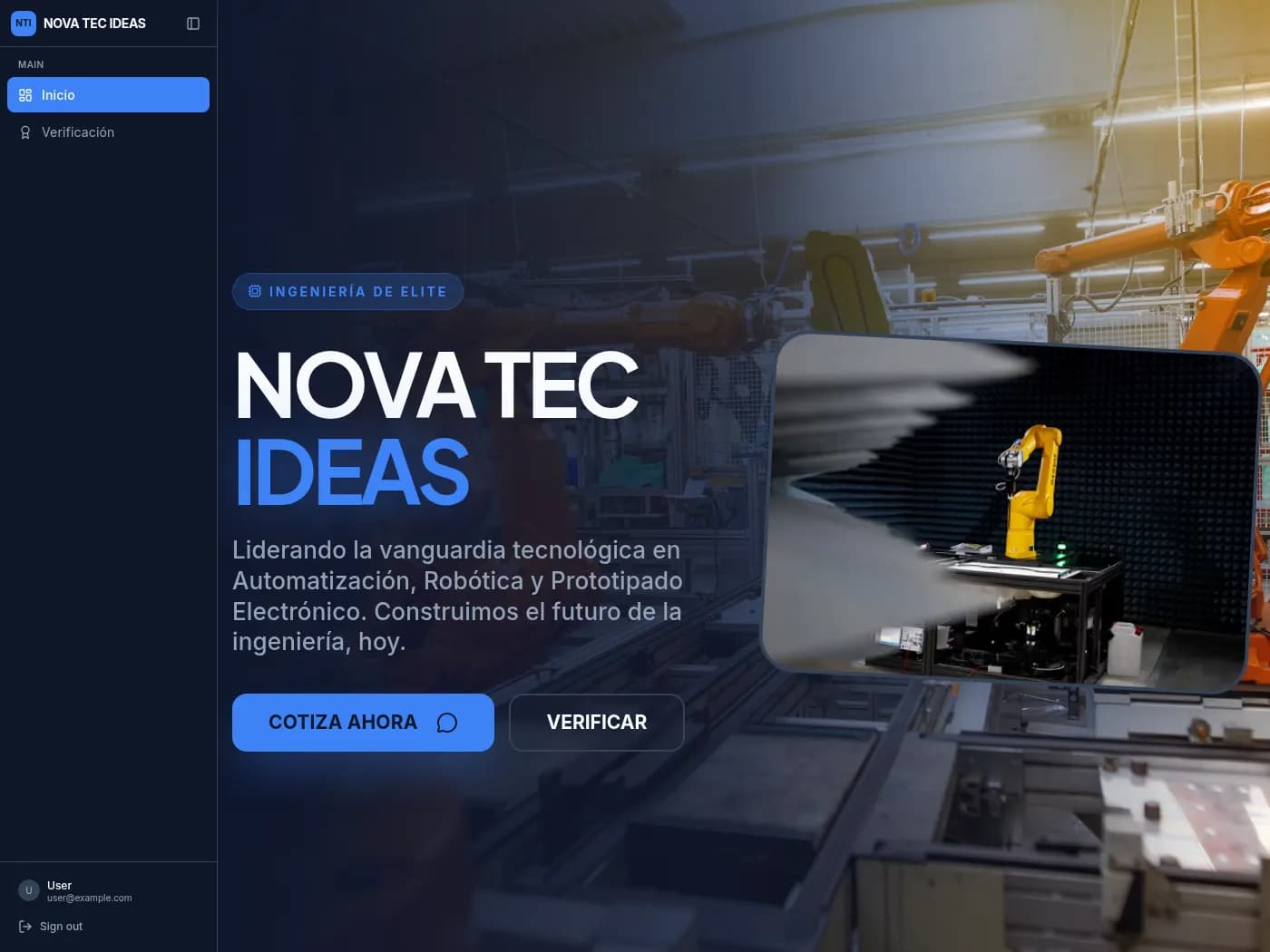 NOVA Tec Ideas Web