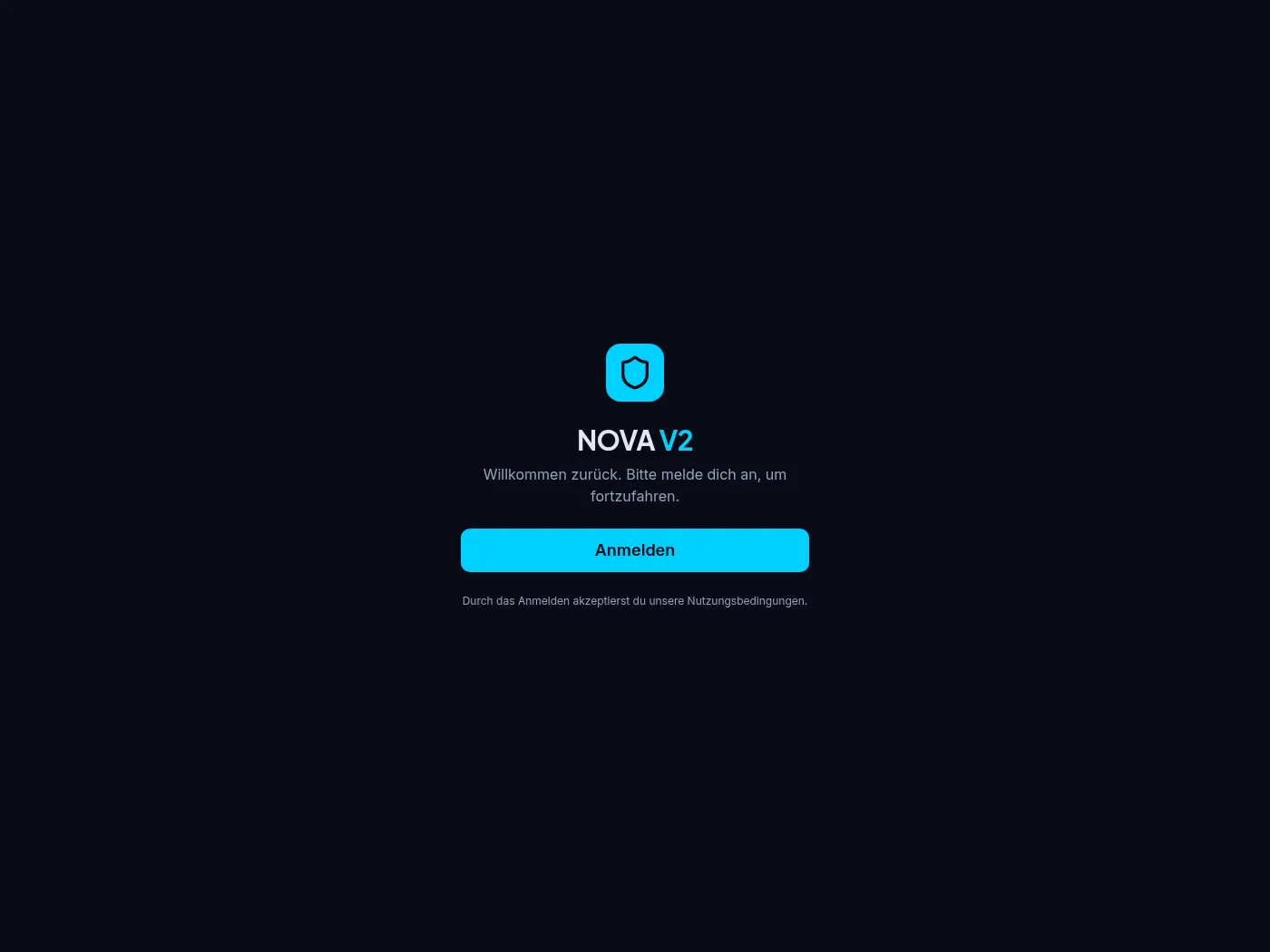 Nova V2 Dashboard