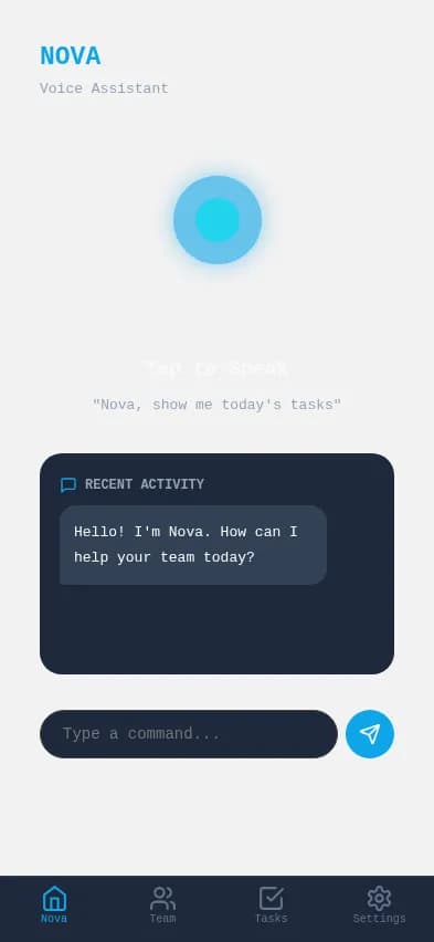 Nova Voice Assistant
