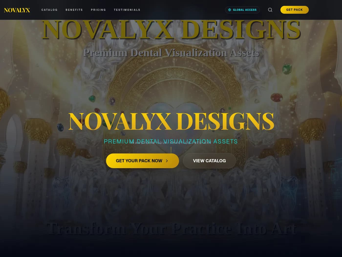 NOVALYX Luxury Landing
