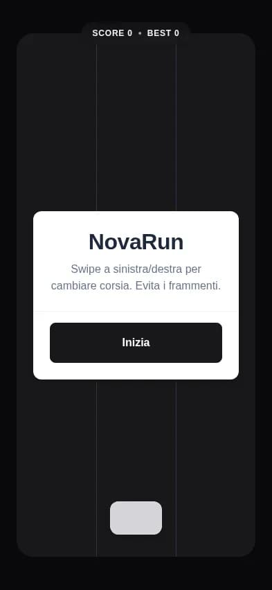 NovaRun Game