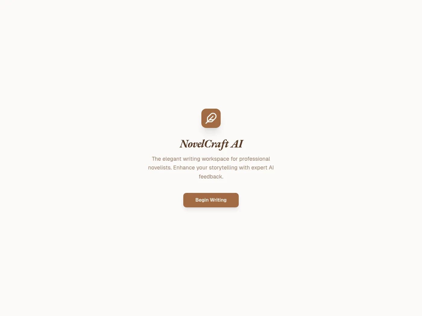 NovelCraft AI Editor