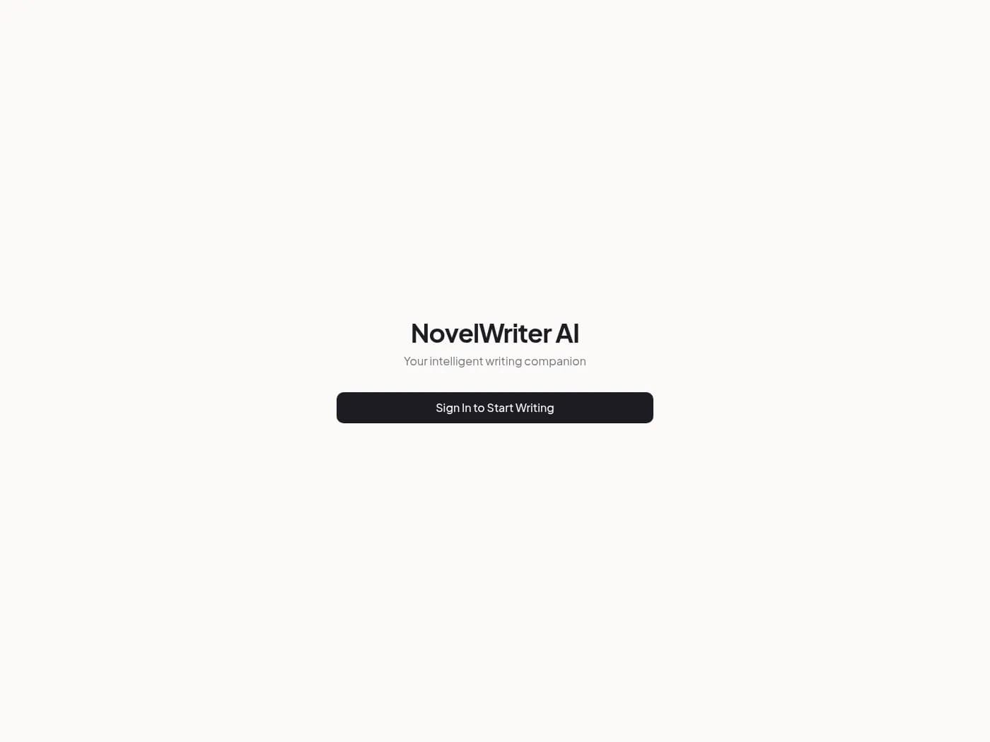 NovelWriter AI