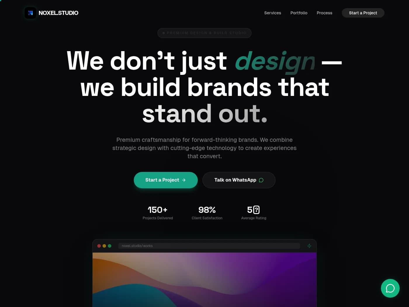 NOXEL.STUDIO Interactive Web