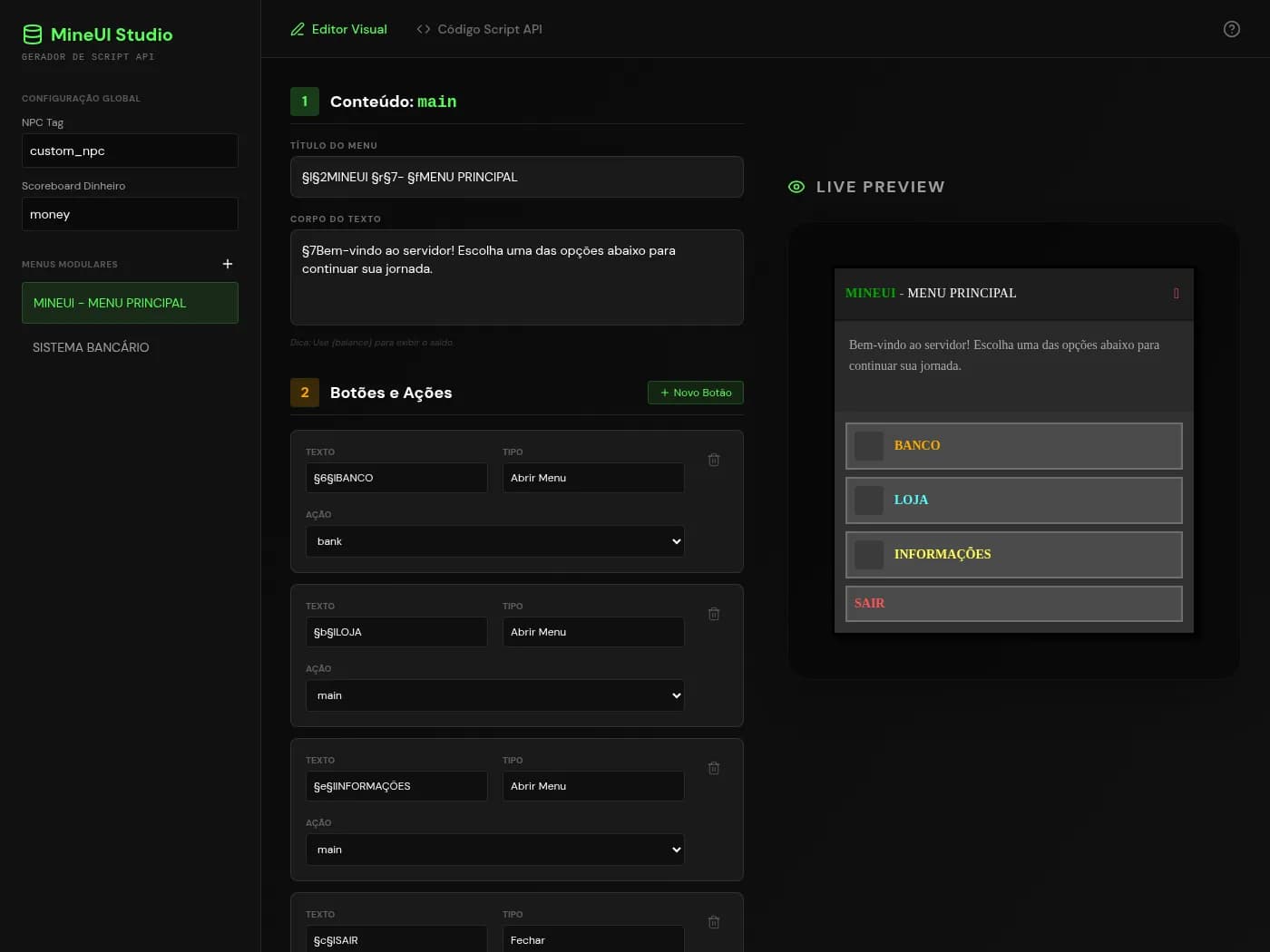MineUI NPC Addon